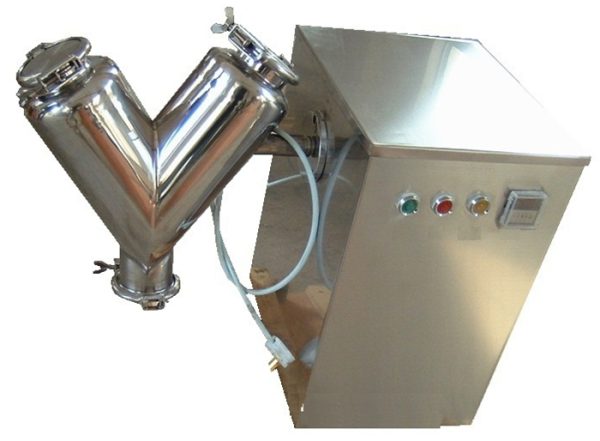 V Blender for powder and granuals blending, v type blender